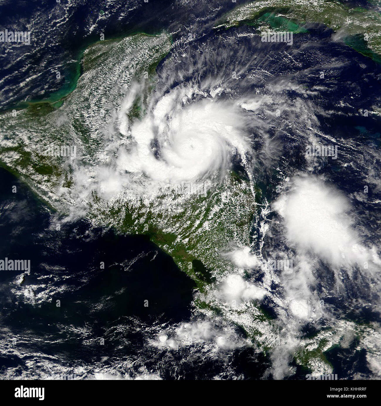 2001 Hurricane Iris Stock Photo - Alamy