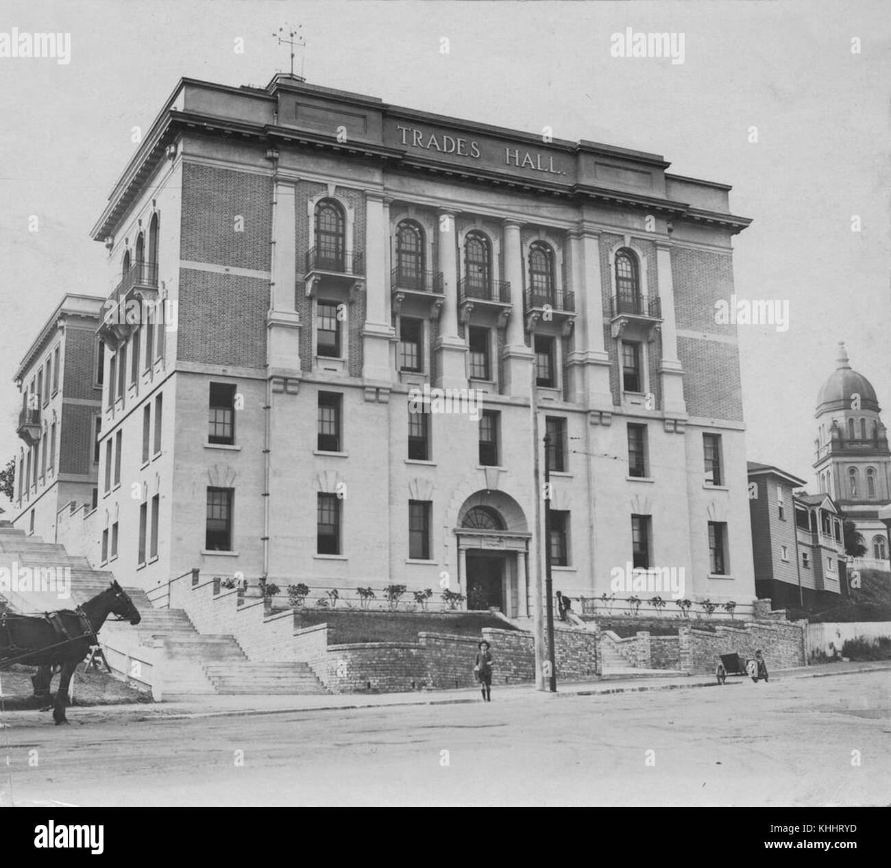 Old brisbane trades hall hi-res stock photography and images - Alamy