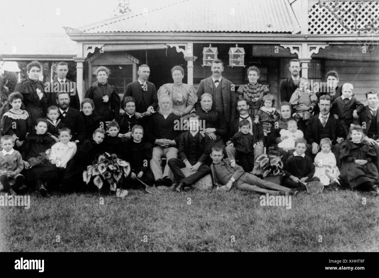 1 194955 Family of Alfred William Foote Stock Photo - Alamy