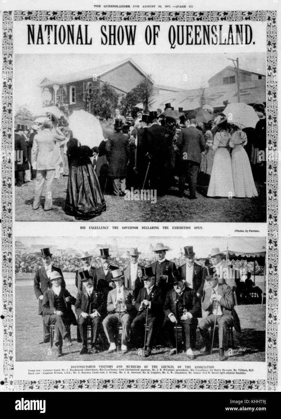 1 203015 National Show of Queensland in 1907 Stock Photo - Alamy