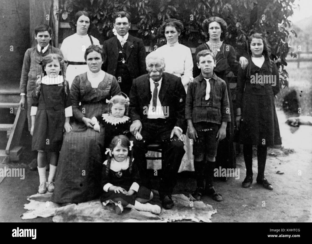 1 165863 Stapleton family portrait, ca. 1914 Stock Photo - Alamy