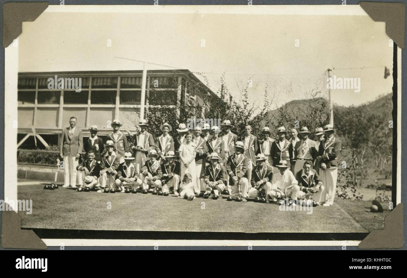 2 242585 Members of the Mount Isa Bowling Club, ca. 1936 Stock Photo ...