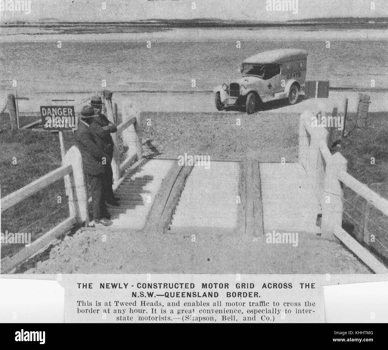 2 296751 Motor grid across the New South Wales - Queensland border ...