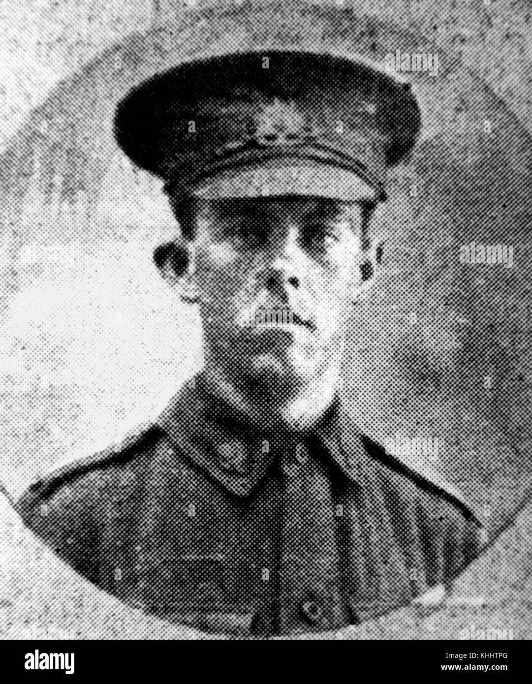 This photograph captures Soldier K. E. Maclean in 1918, likely taken ...