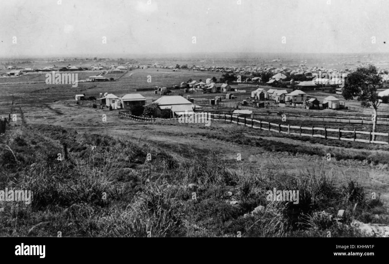 1 99244 Town view of Charters Towers, Queensland, ca. 1910 Stock Photo ...