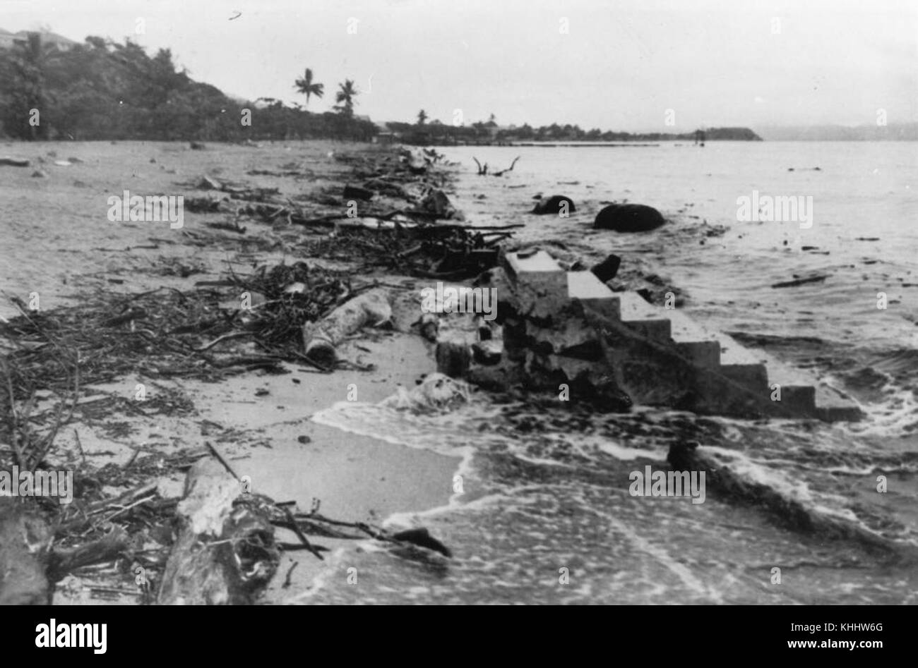 2 117168 Cyclone damage at Townsville, 1940 Stock Photo - Alamy