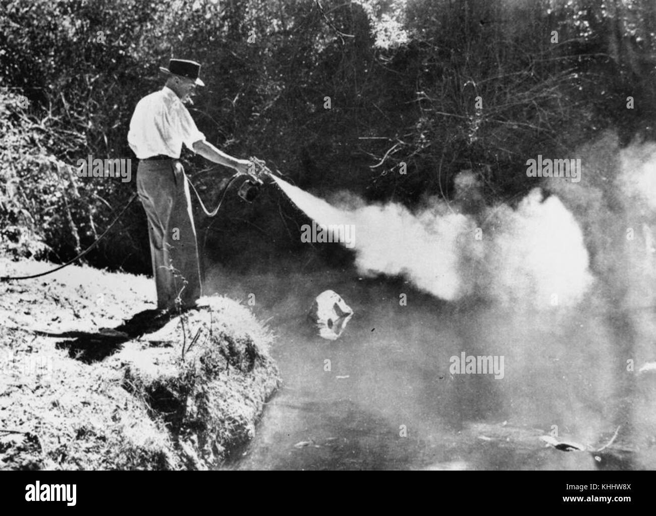 Mosquitos spray Black and White Stock Photos & Images - Alamy