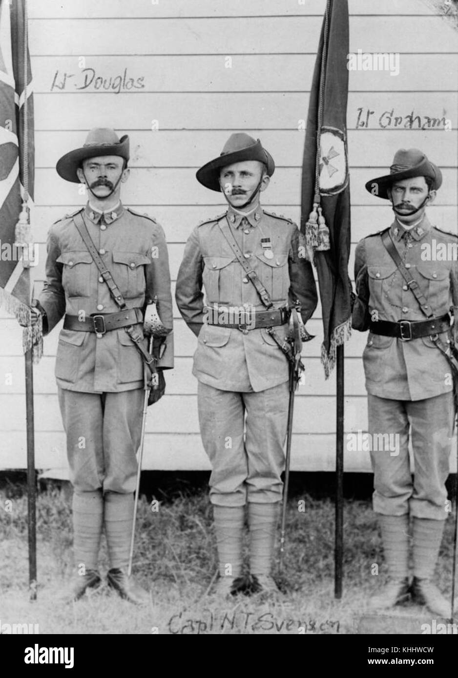 Soldiers flag Black and White Stock Photos & Images - Alamy