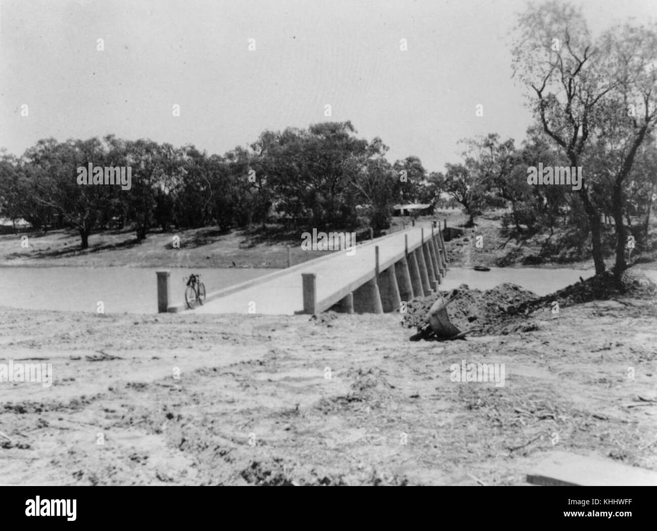 New old bridge over Black and White Stock Photos & Images - Alamy