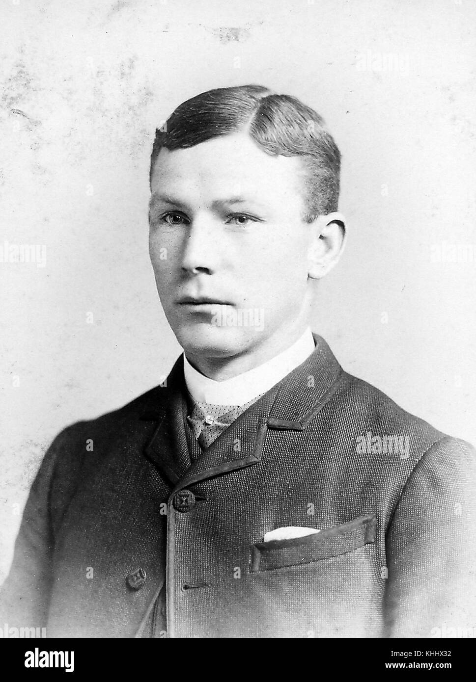 Half length portrait of Ed Daily, pitcher for the Philadelphia Quakers ...