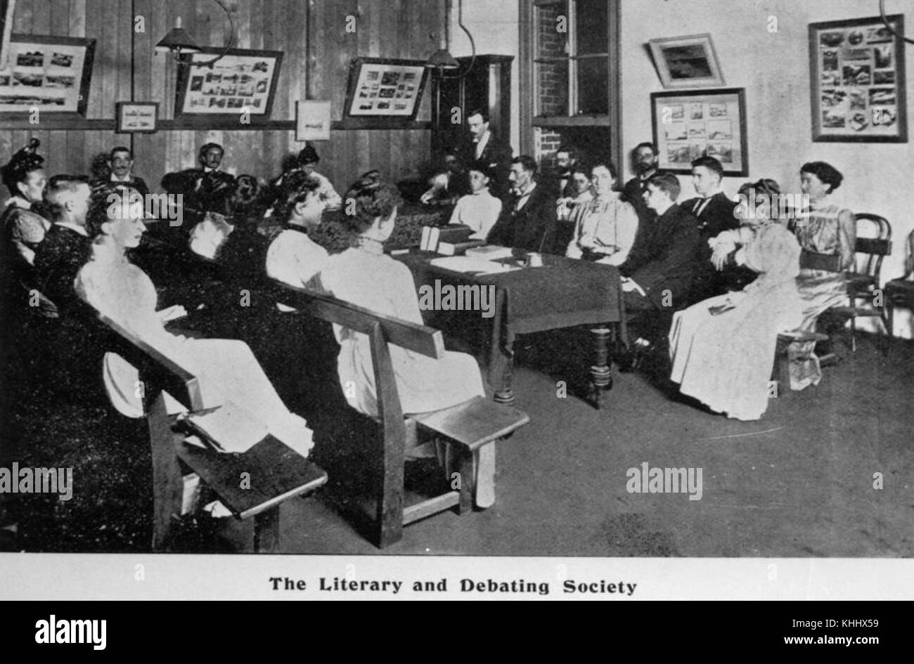 Debating society hi-res stock photography and images - Alamy