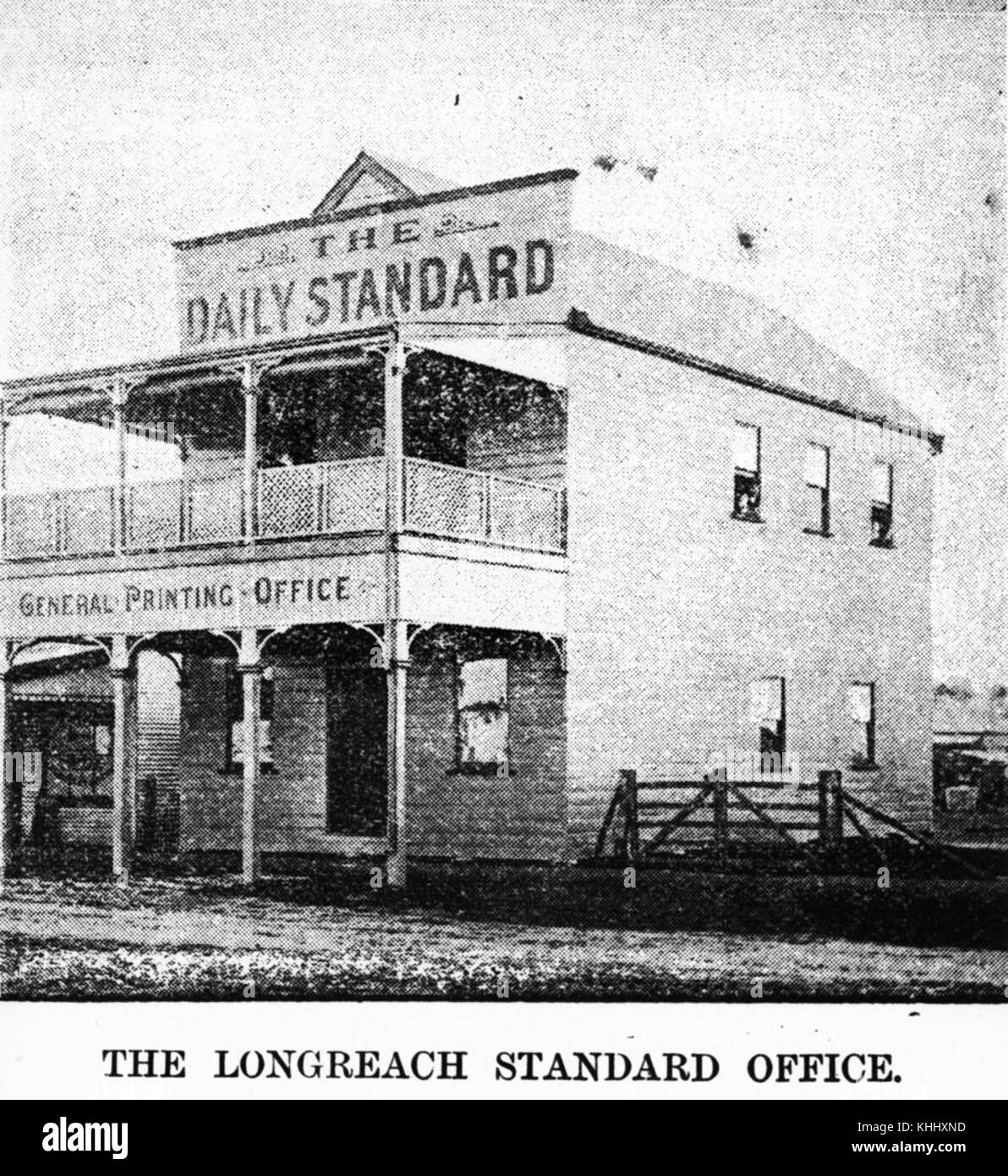 2 15870 Office of The Daily Standard newspaper, Longreach, Queensland ...