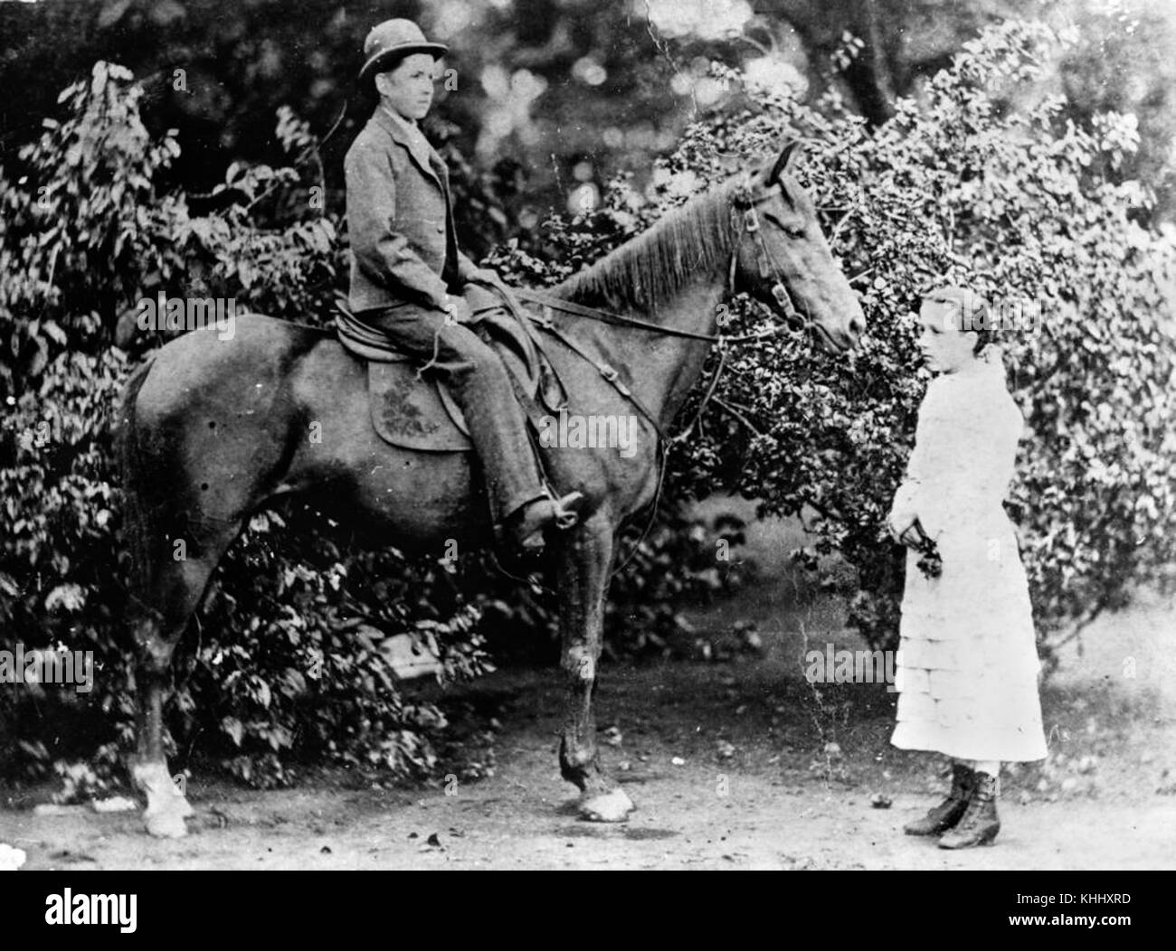 1 86884 Leon and Noela Burguez at 'Gairloch', Ingham, ca. 1883 Stock ...