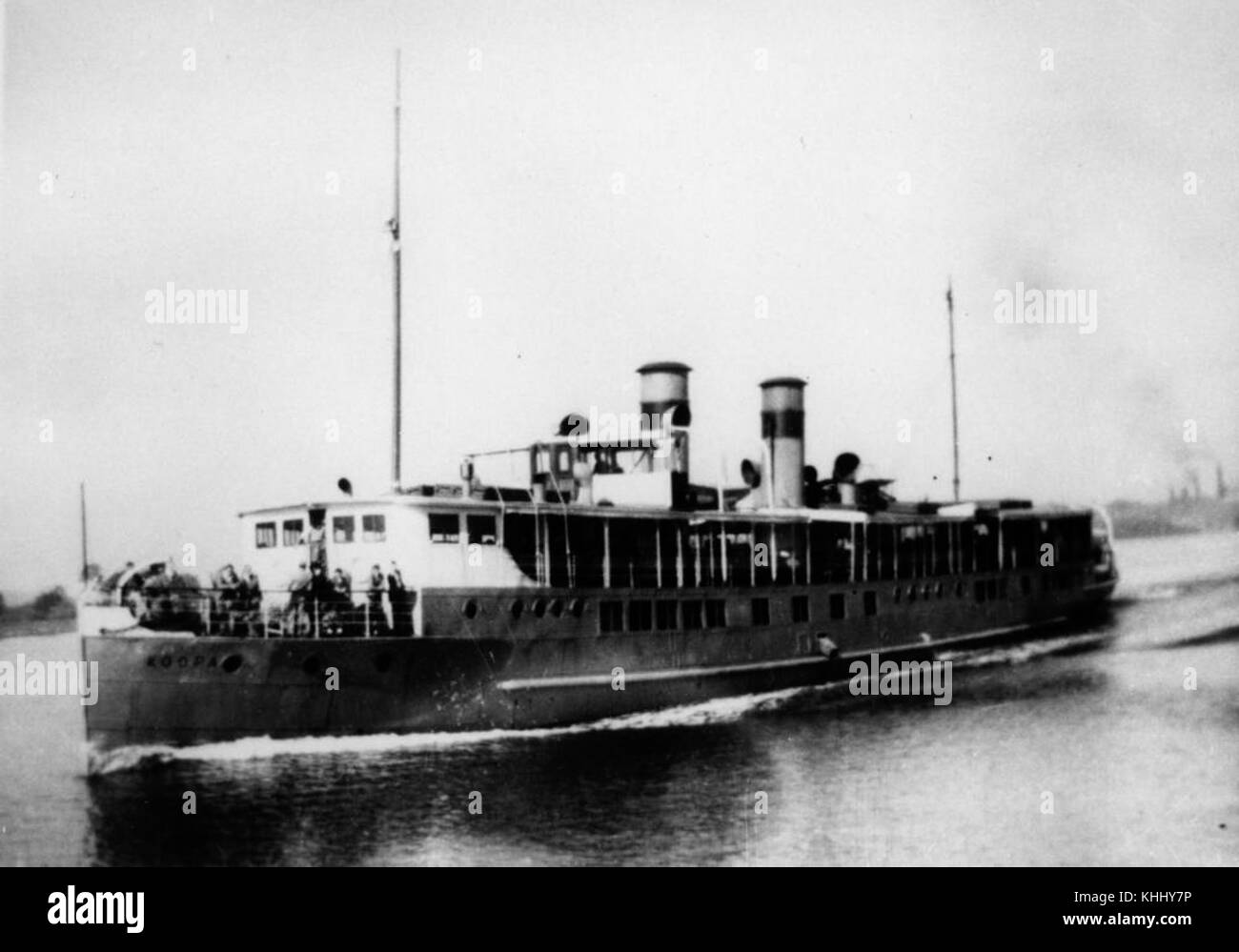 The Koopa is a ship, noted in maritime records. It was likely involved ...