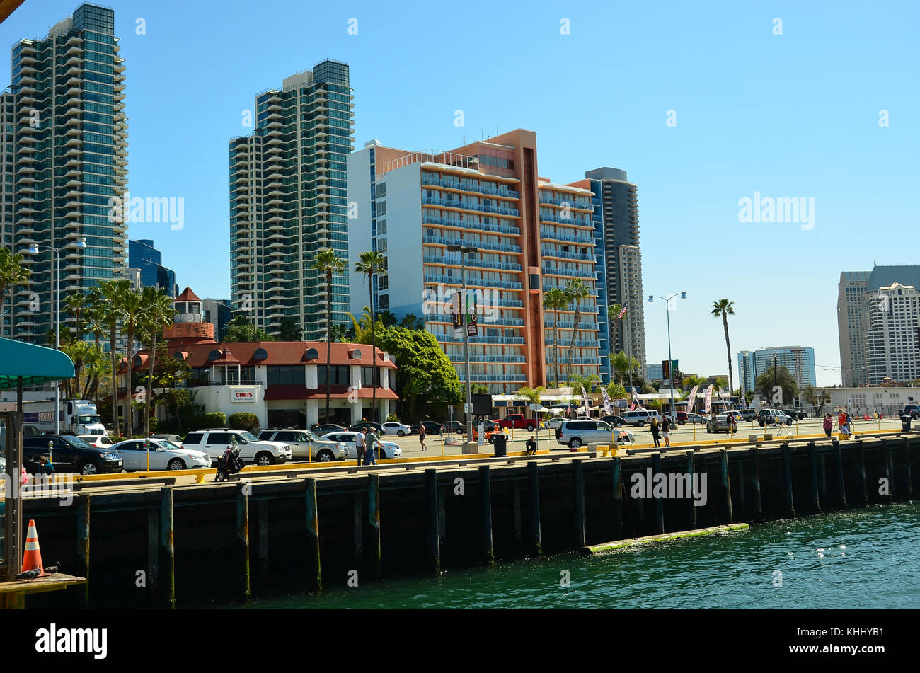 San Diego, California. Waterfront Scenes Stock Photo - Alamy