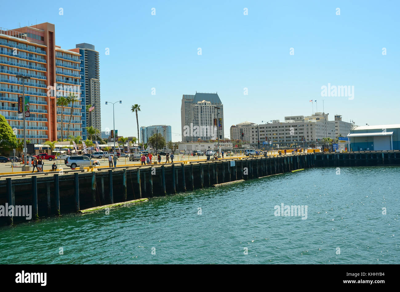 San Diego, California. Waterfront Scenes Stock Photo - Alamy