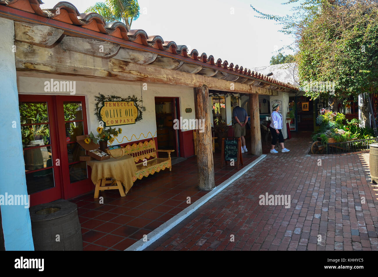 San Diego, California (Historic Old Town Stock Photo - Alamy