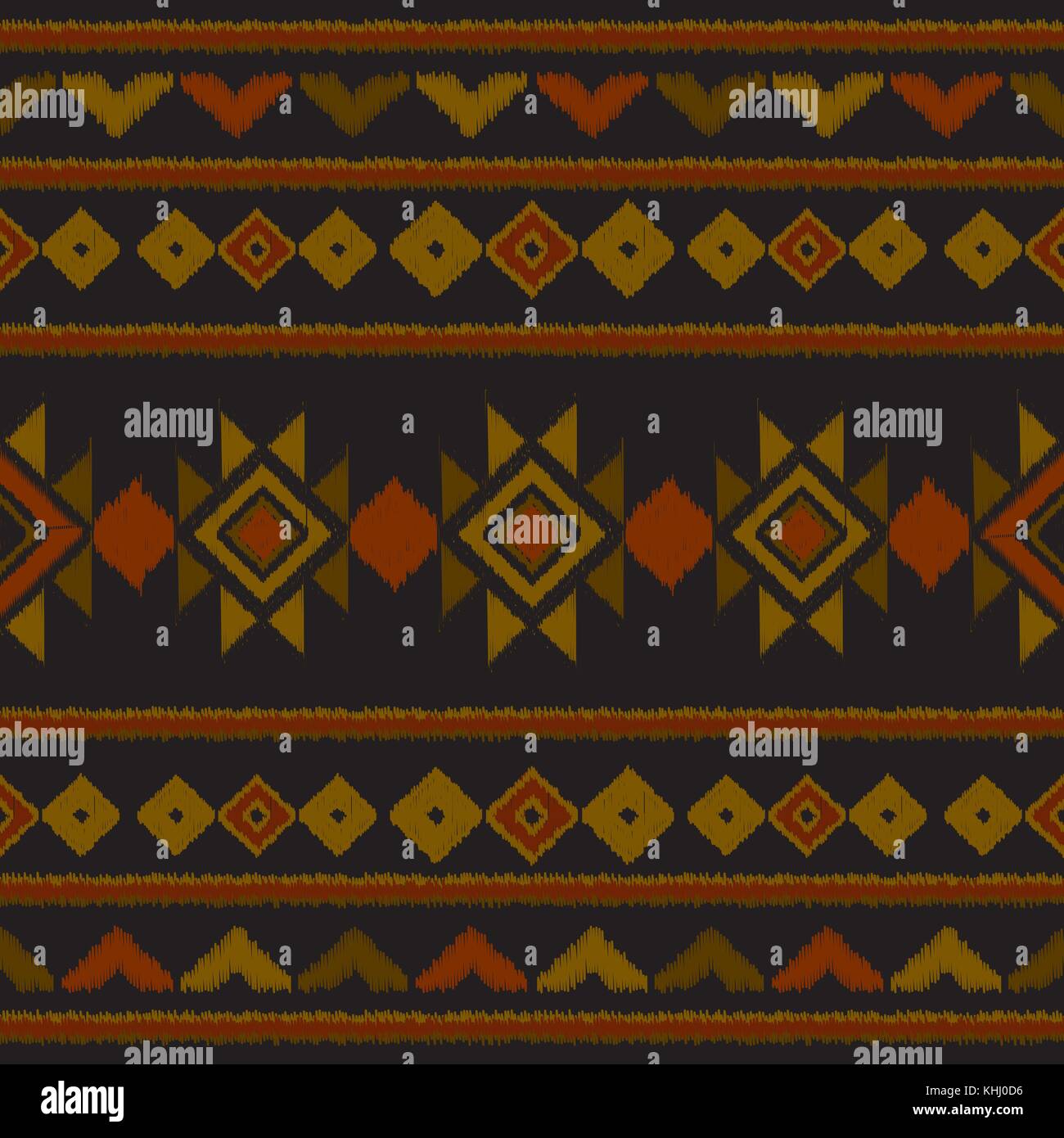 Vector Tribal ethnic seamless pattern. Ideal for printing onto fabric ...