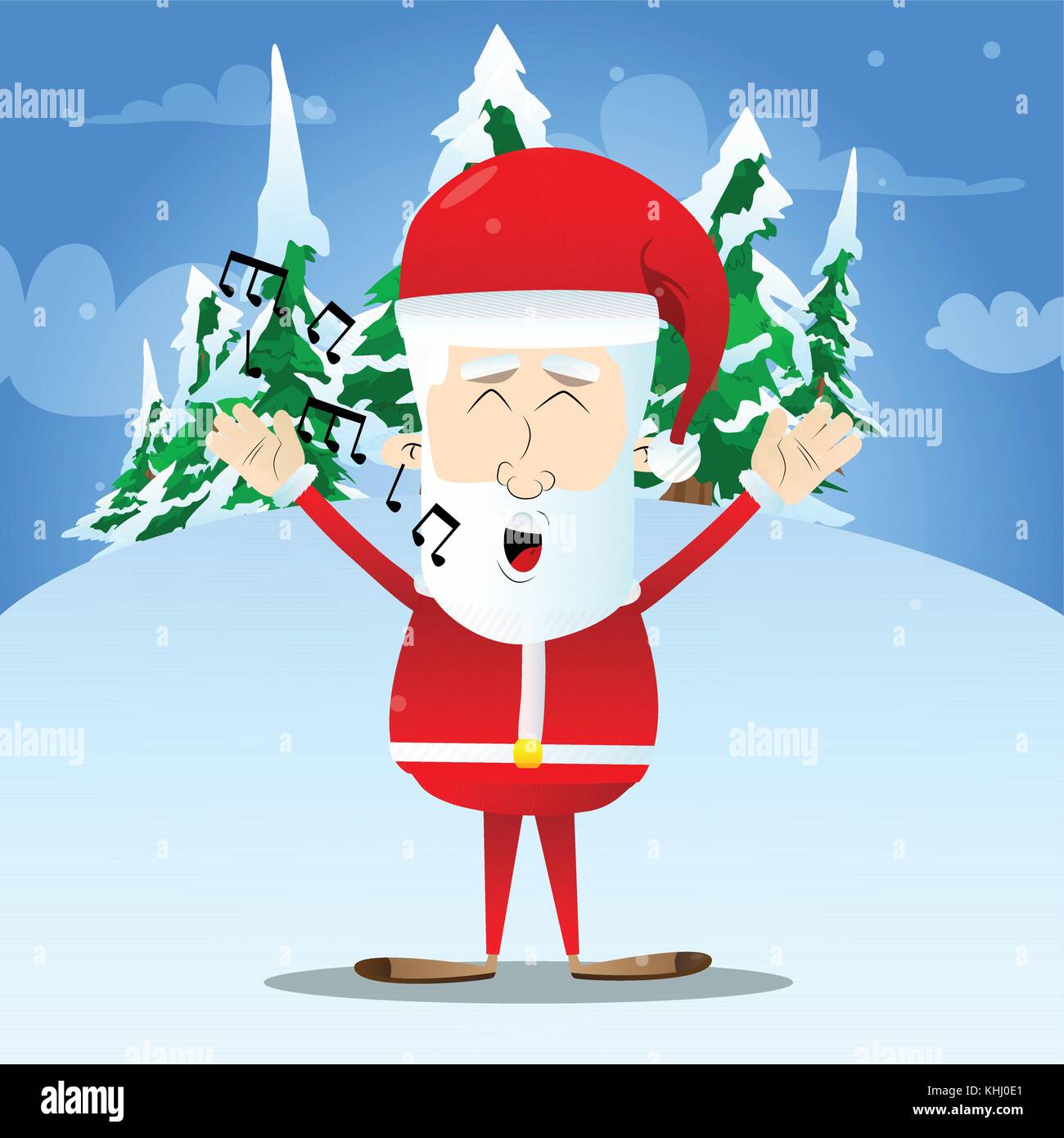 Christmas Singing Cartoon High Resolution Stock Photography and Images ...