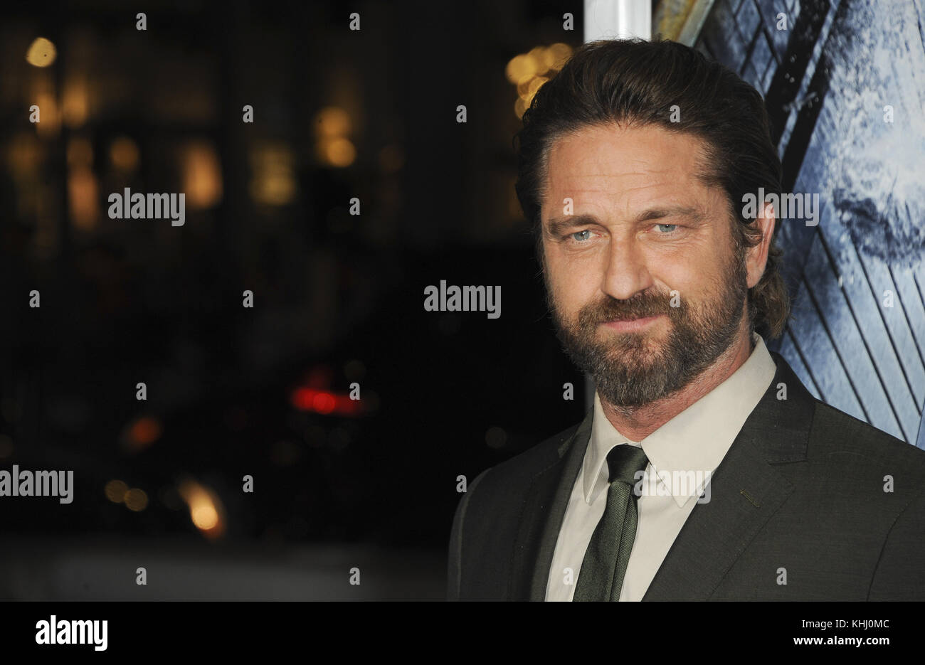 Film Premiere Geostorm Featuring: Gerard Butler Where: Los Angeles ...