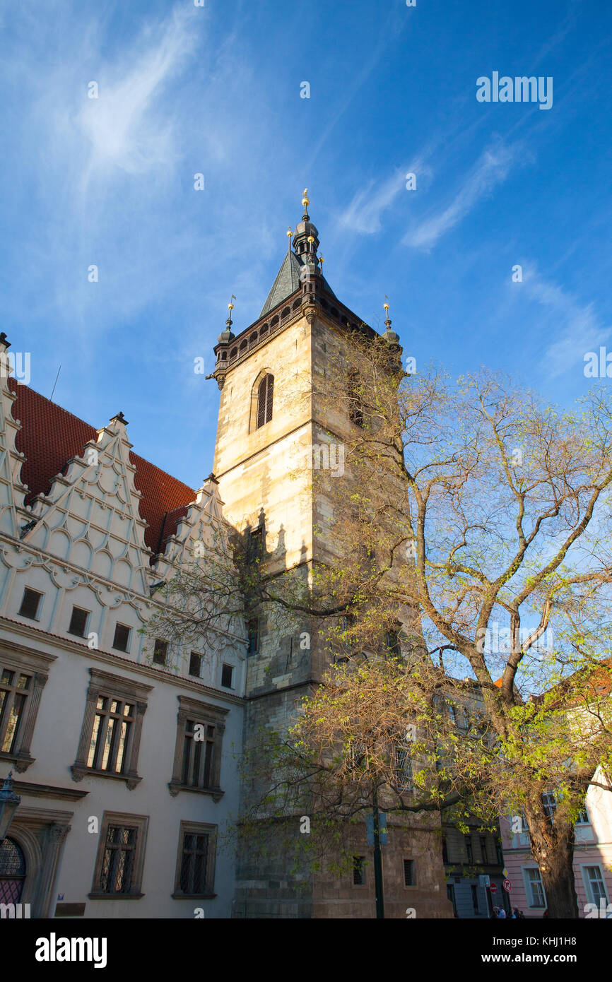 Prague charles square new town hall hi-res stock photography and images ...