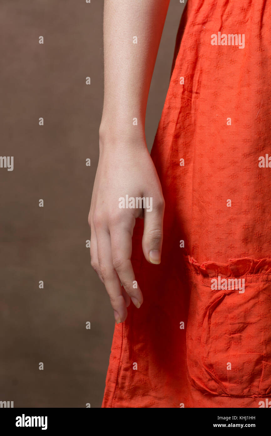 Close up of a young woman's hand Stock Photo - Alamy
