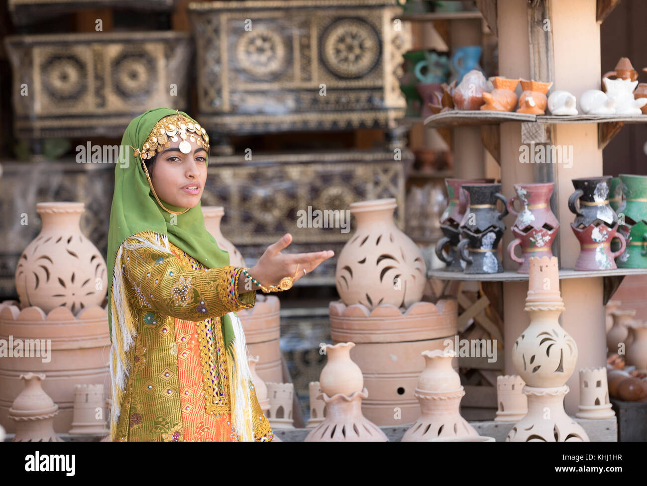 Beautiful omani girl hi-res stock photography and images - Alamy