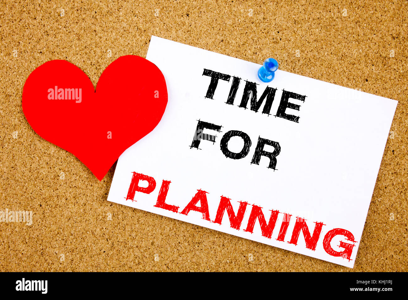 Hand writing text caption inspiration showing Time For Planning concept ...