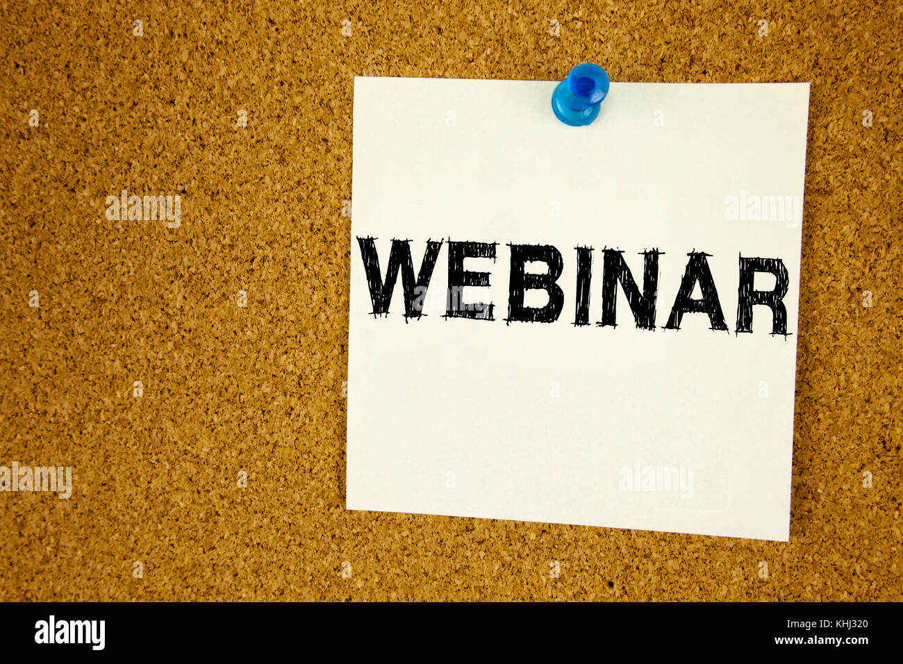 Hand writing text caption inspiration showing Webinar concept meaning ...