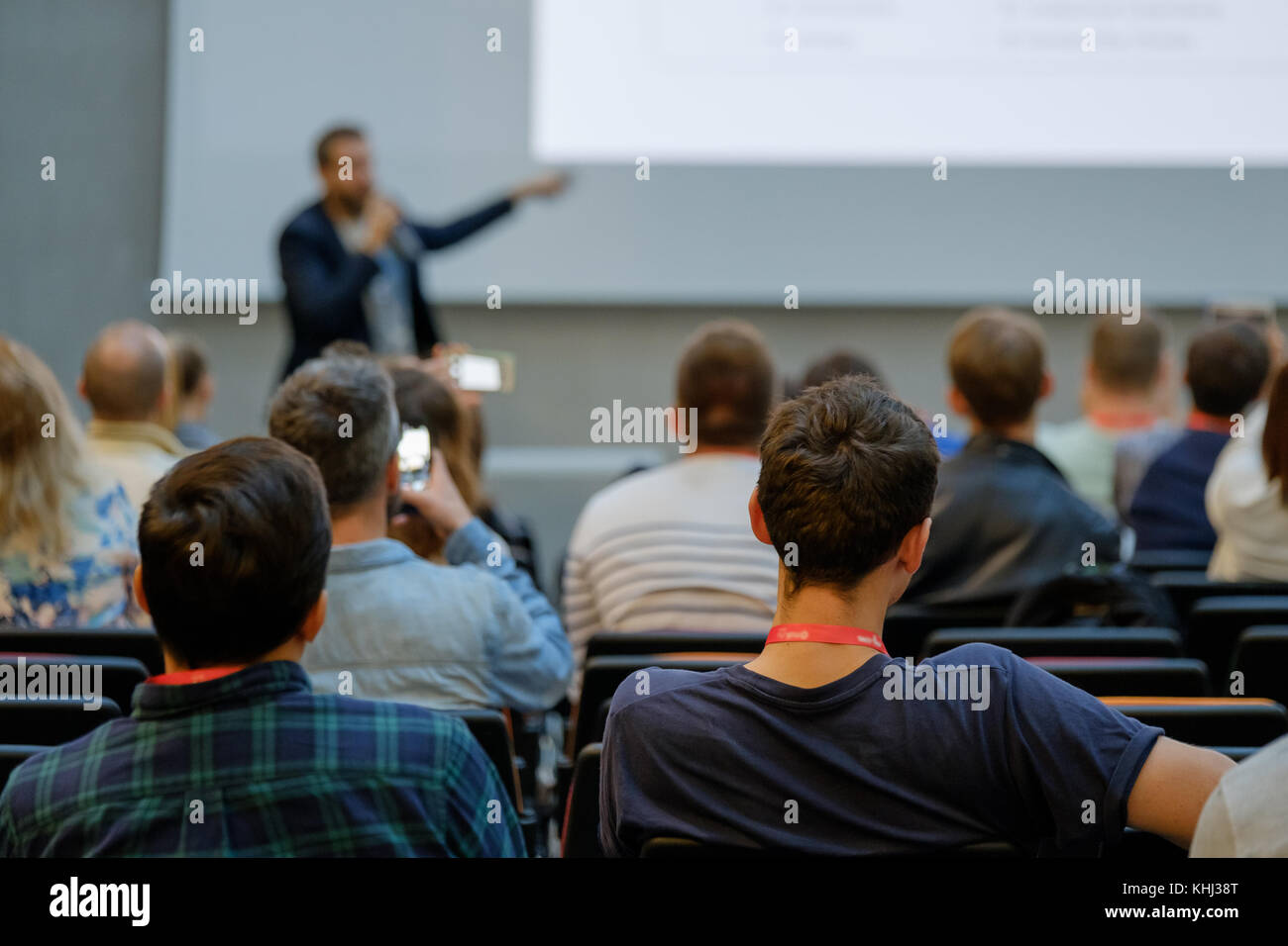 Lecture speaker seminar hi-res stock photography and images - Alamy