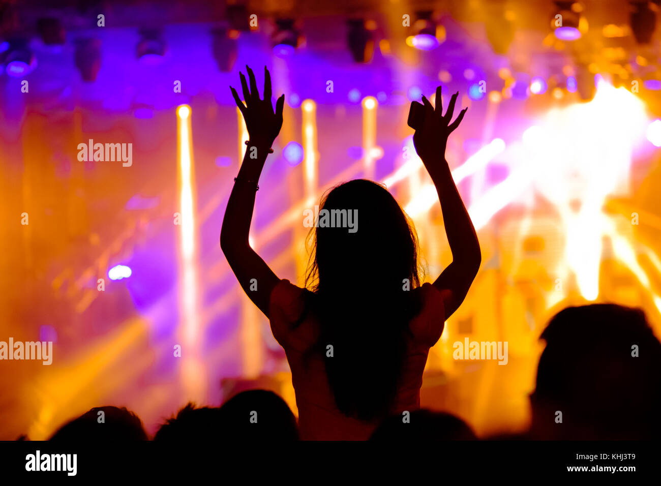 Girl pop band festival hi-res stock photography and images - Alamy