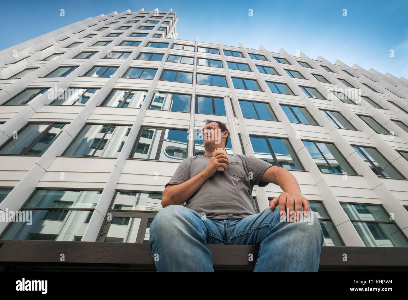 Thinking bottom view hi-res stock photography and images - Alamy