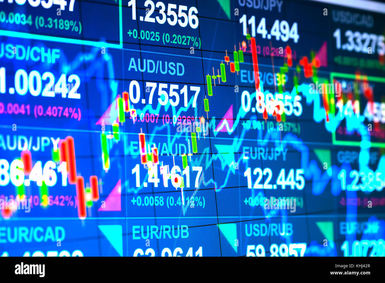 Abstract financial background Stock Photo - Alamy