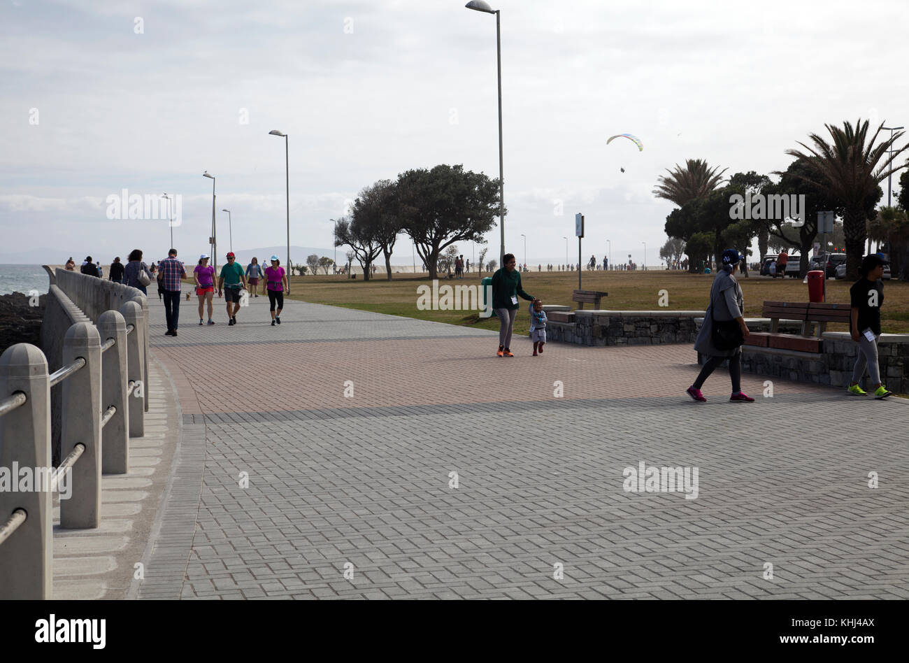 Sea Point Promenade in Cape Town City - South Africa Stock Photo - Alamy