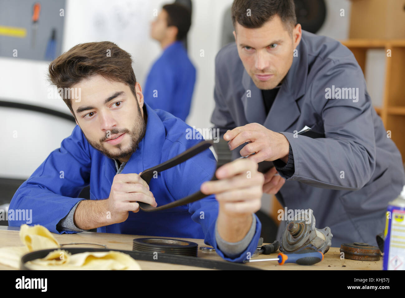 Gear engineer work cooperation hi-res stock photography and images - Alamy
