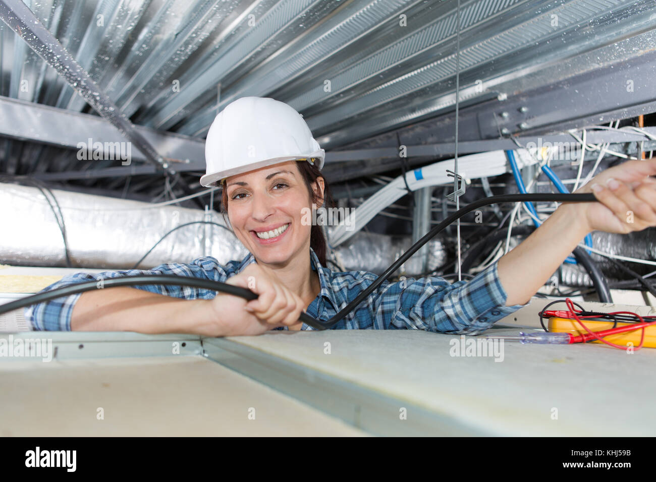 Overhead piping hi-res stock photography and images - Alamy