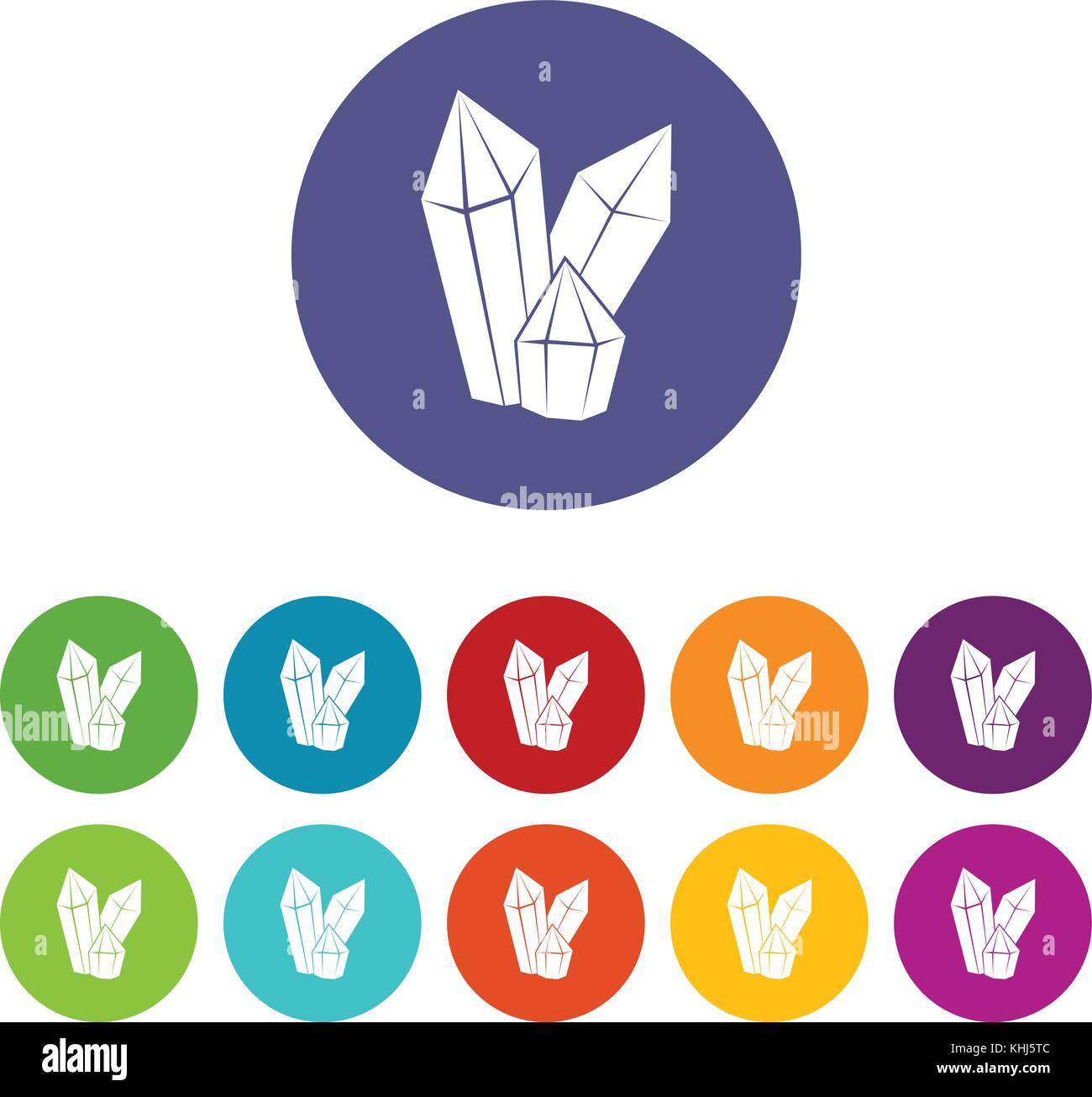 Diamonds set icons Stock Vector Image & Art - Alamy