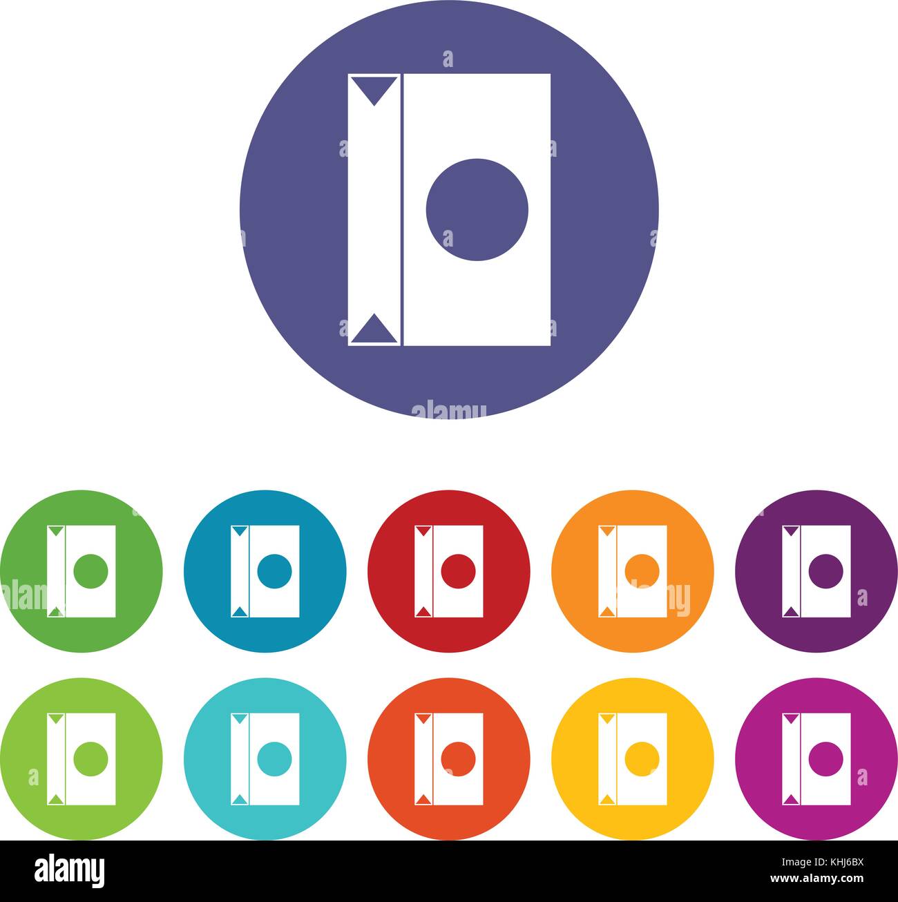 Big package set icons Stock Vector Image & Art - Alamy