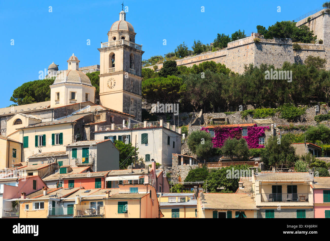 Beautiful medieval fisherman town of Portovenere (UNESCO Heritage Site ...