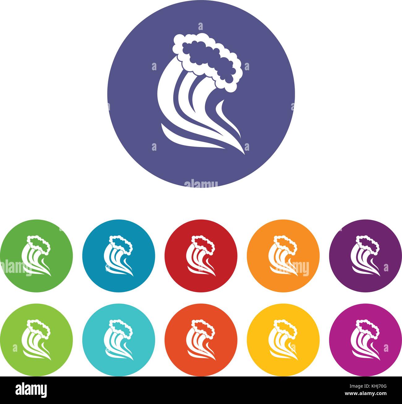 Foamy splash set icons Stock Vector Image & Art - Alamy