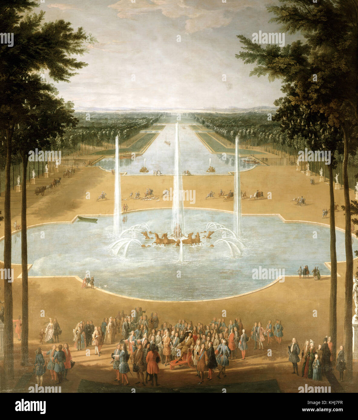 Pierre Denis Martin View over the Apollo basin and the Grand Canal in ...