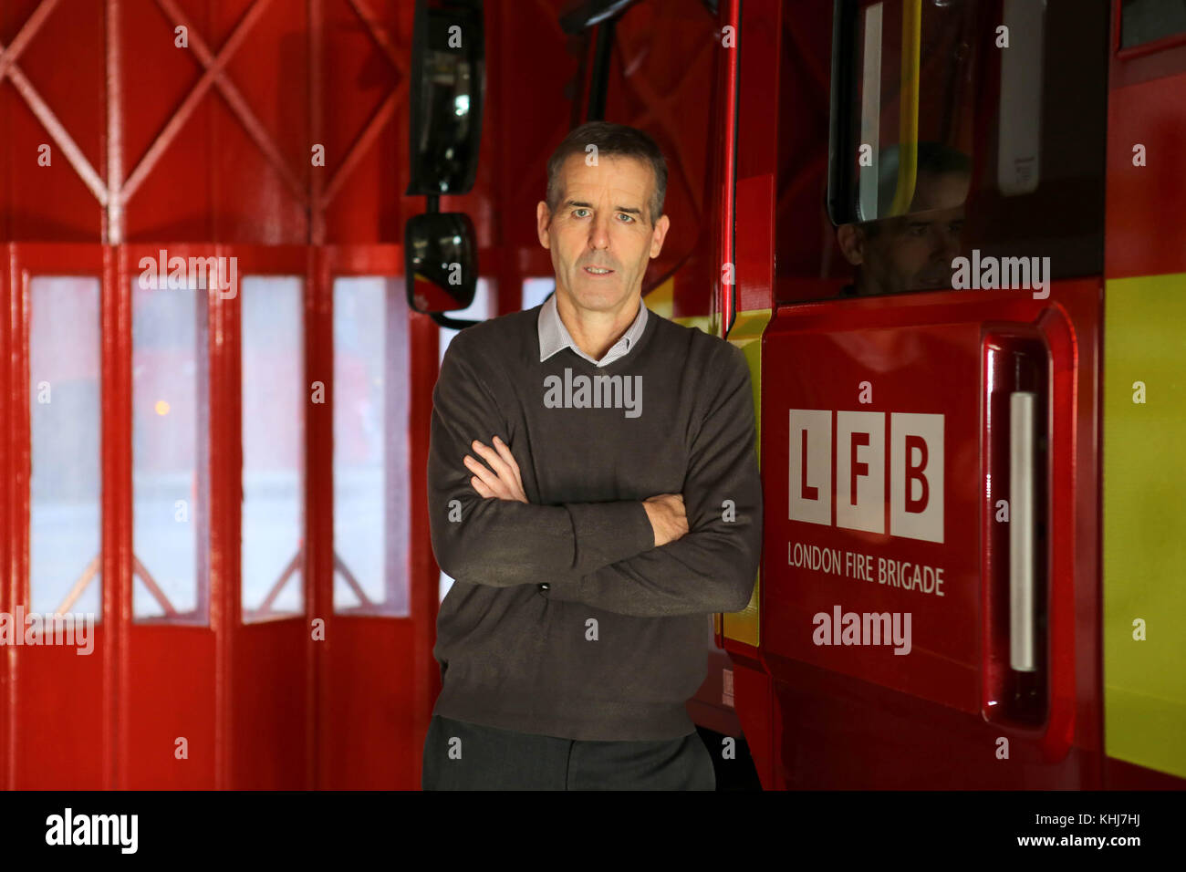 Firefighter Dave Flanagan, who was caught up in the King's Cross fire ...