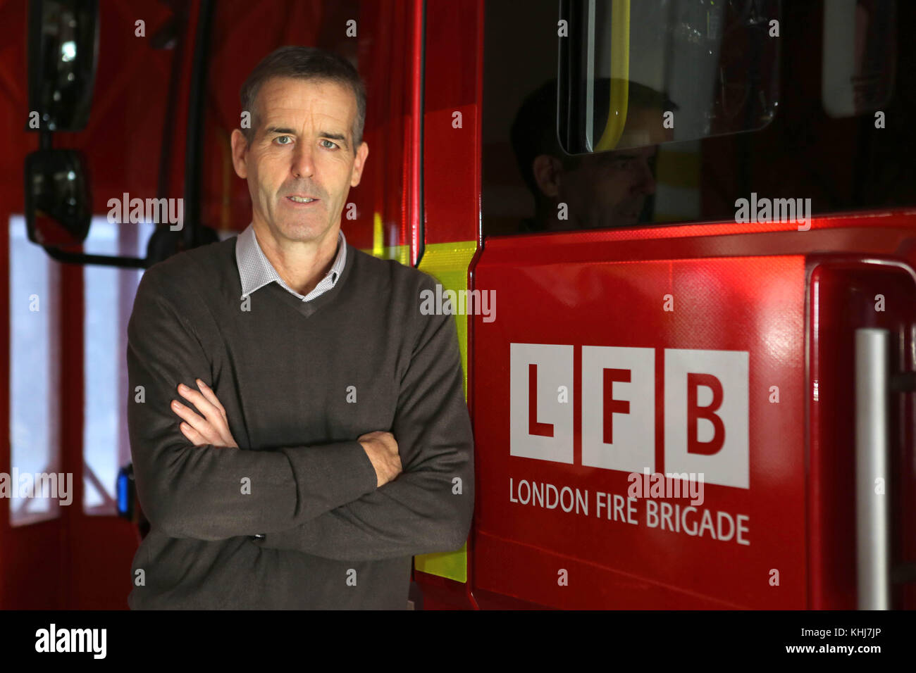 Firefighter Dave Flanagan, who was caught up in the King's Cross fire ...