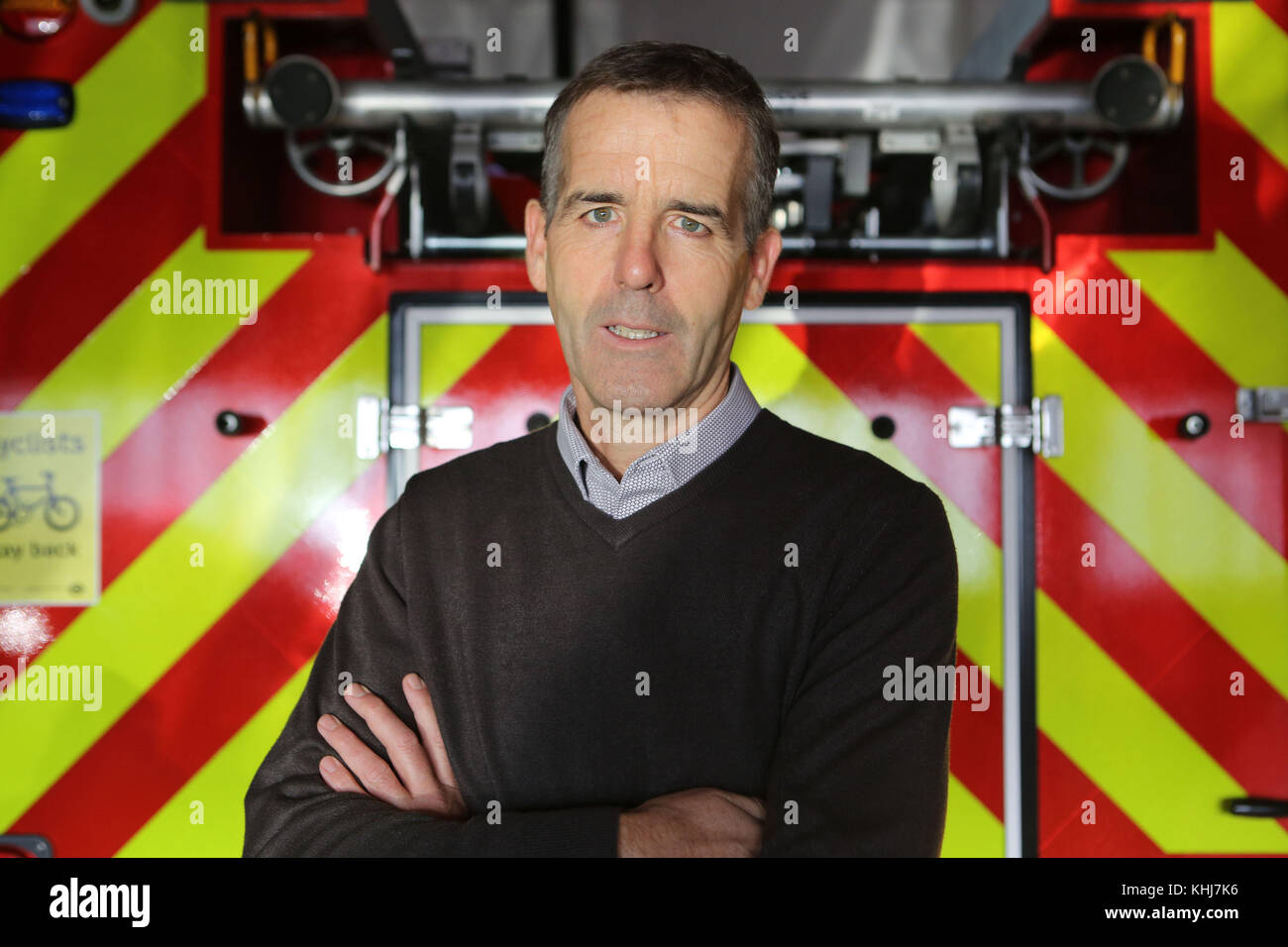 Firefighter Dave Flanagan, who was caught up in the King's Cross fire ...