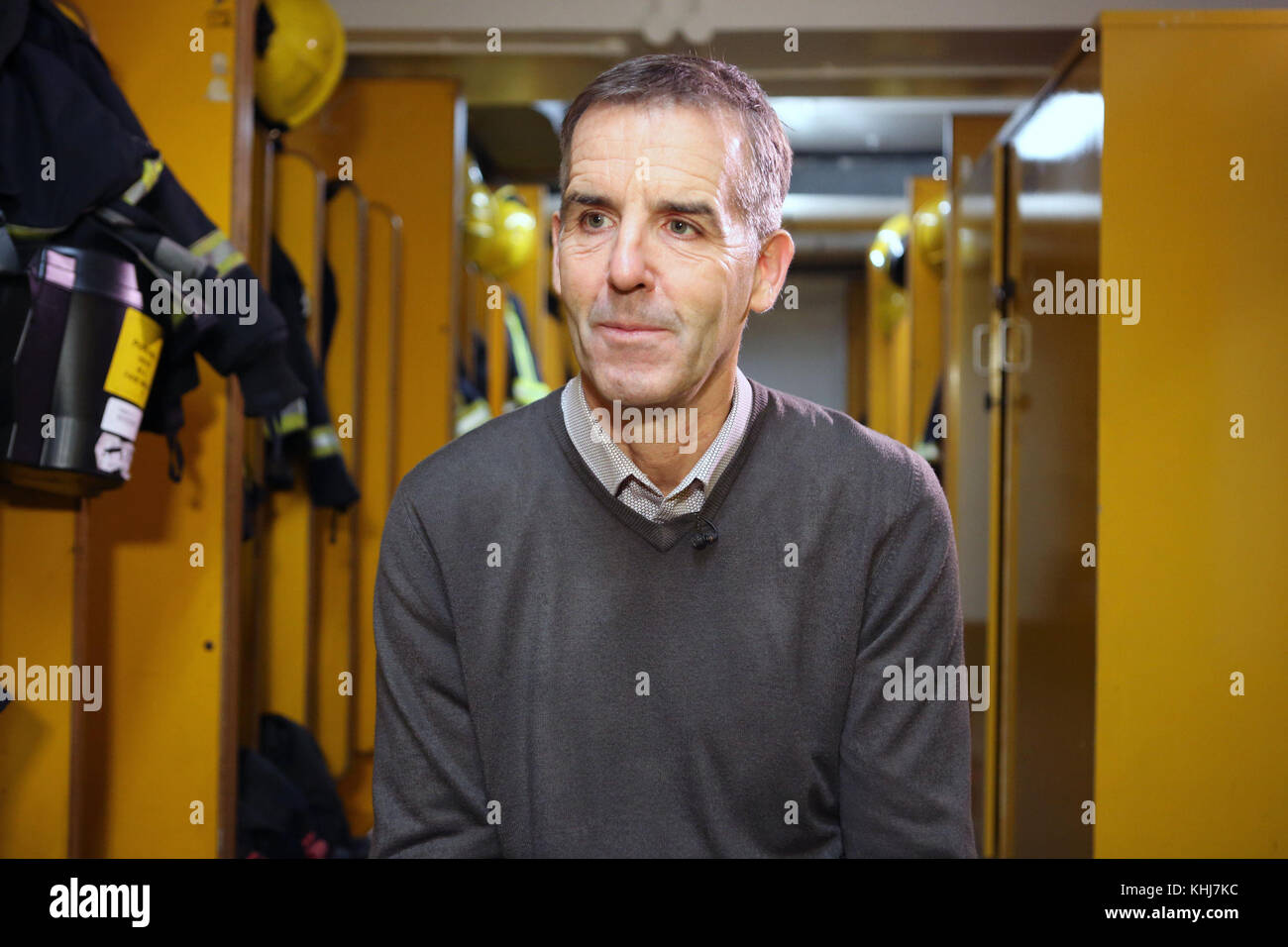 Firefighter Dave Flanagan, who was caught up in the King's Cross fire ...