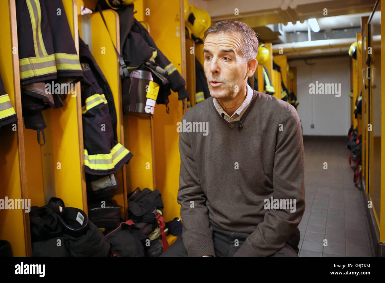 Firefighter Dave Flanagan, who was caught up in the King's Cross fire ...