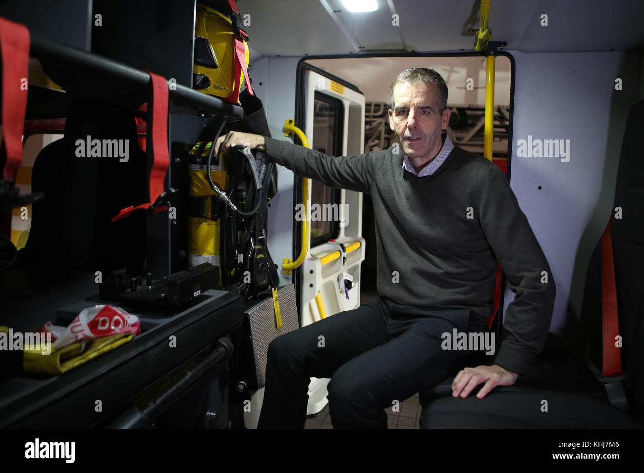 Firefighter Dave Flanagan, who was caught up in the King's Cross fire ...