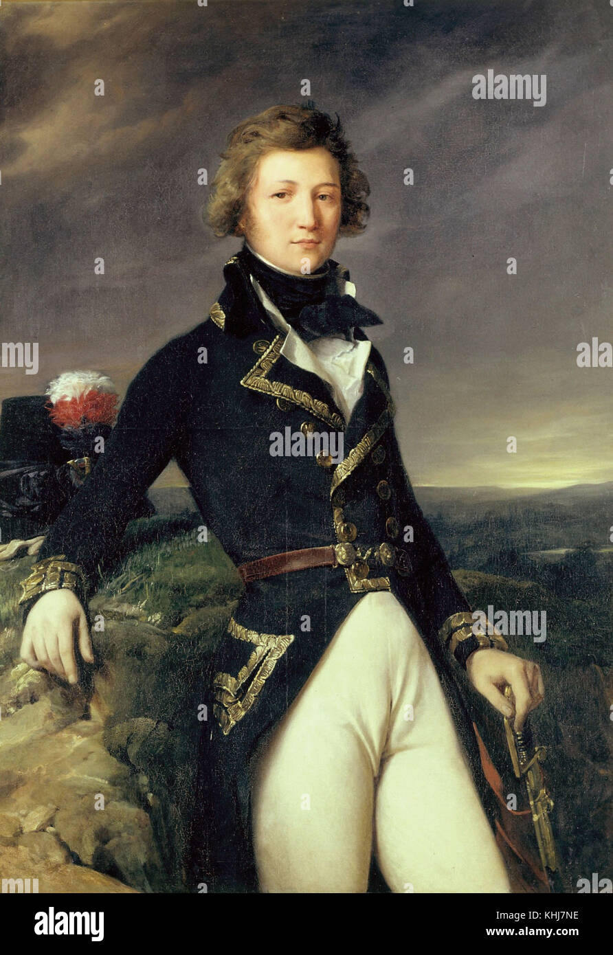 Anonymous - Portrait of Louis Philippe d'Orléans duke of Chartres Louis ...
