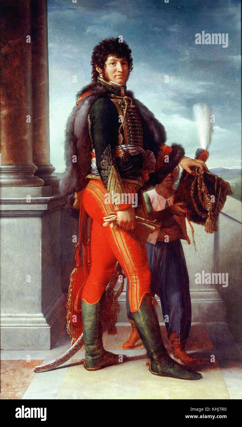 François Gérard - Portrait of Joachim Murat Marshal of France 1801 ...
