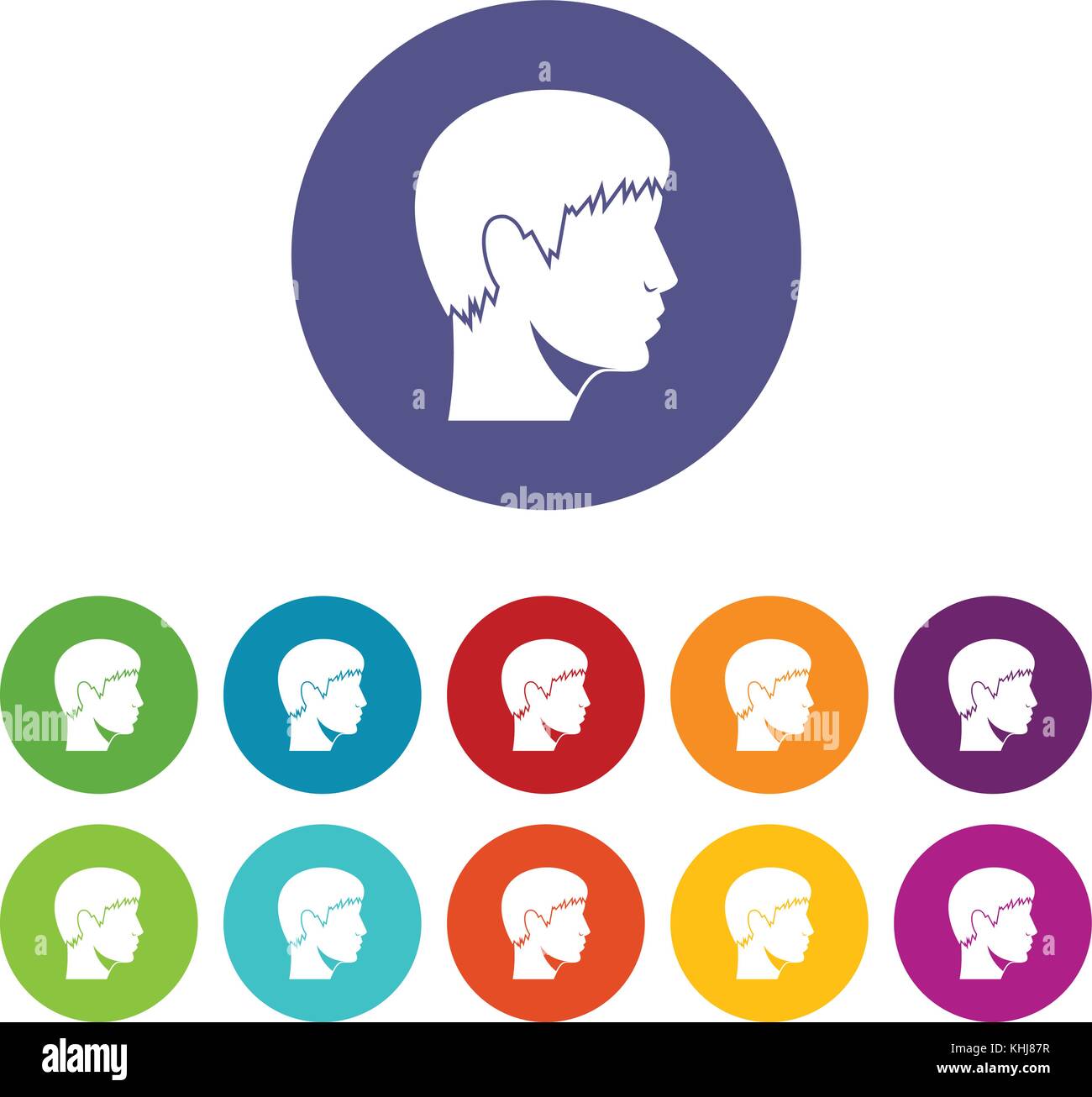 Man happiness rear view Stock Vector Images - Alamy